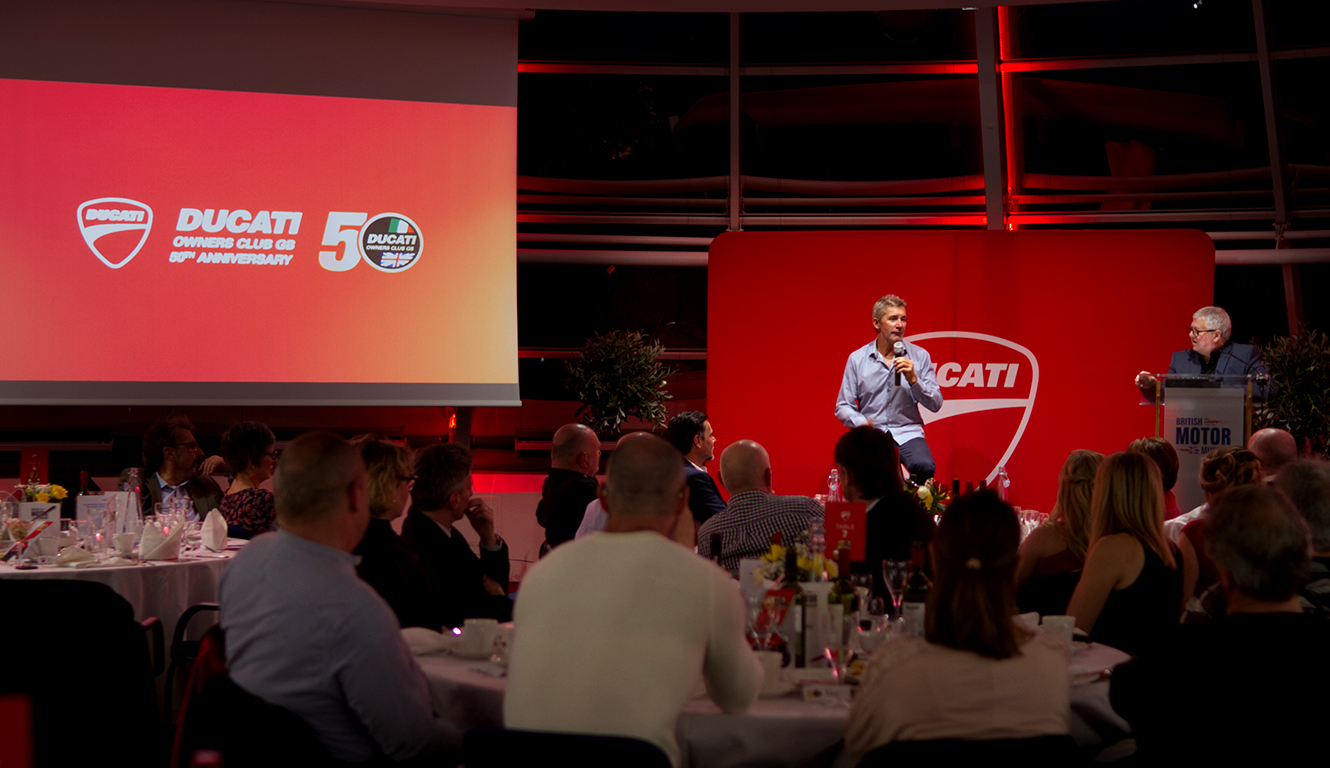 Ducati Owners Club GB celebrates 50 years in style!