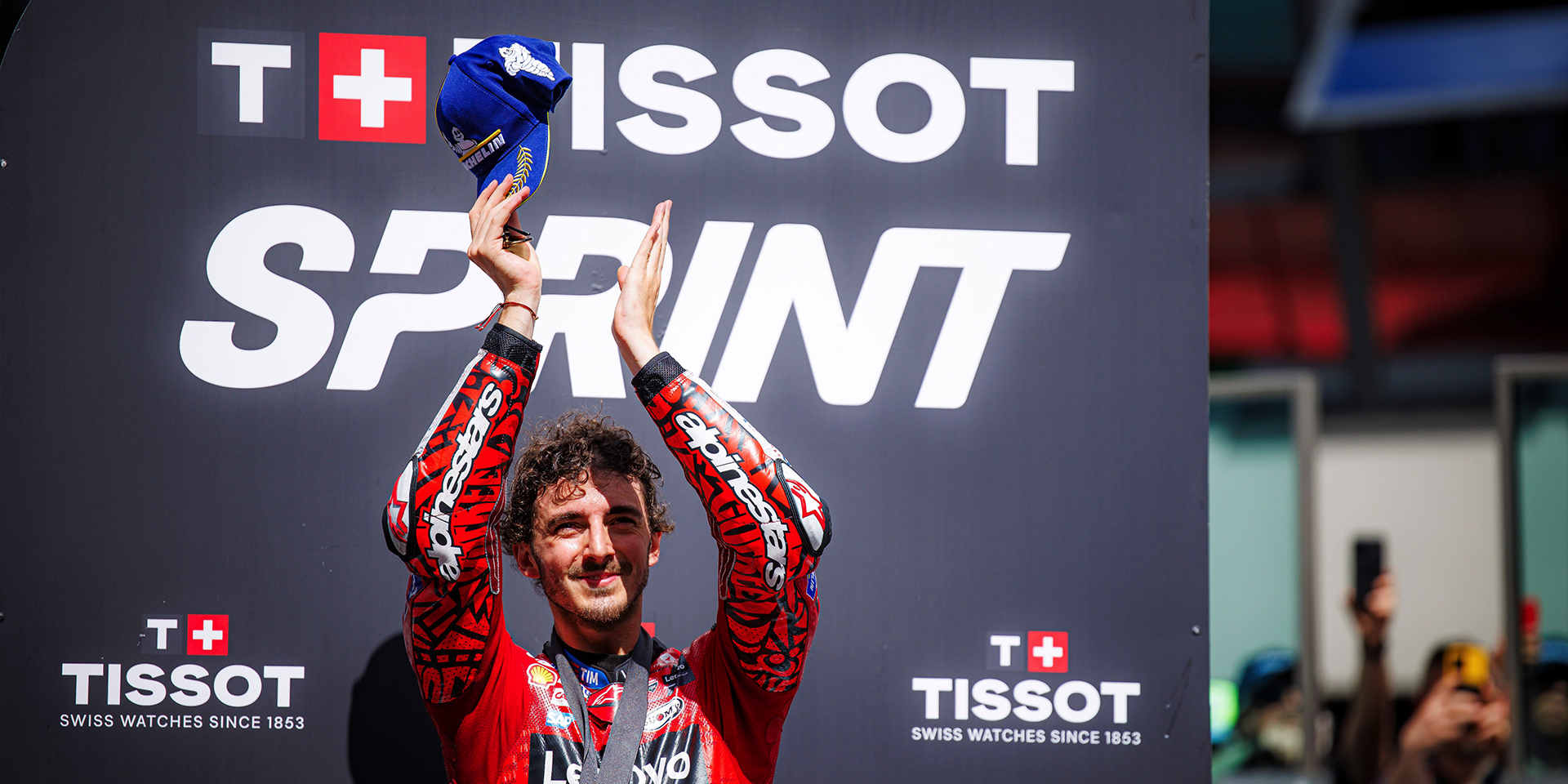 Bagnaia and Ducati Lenovo Team win the sprint race of the Brembo ...