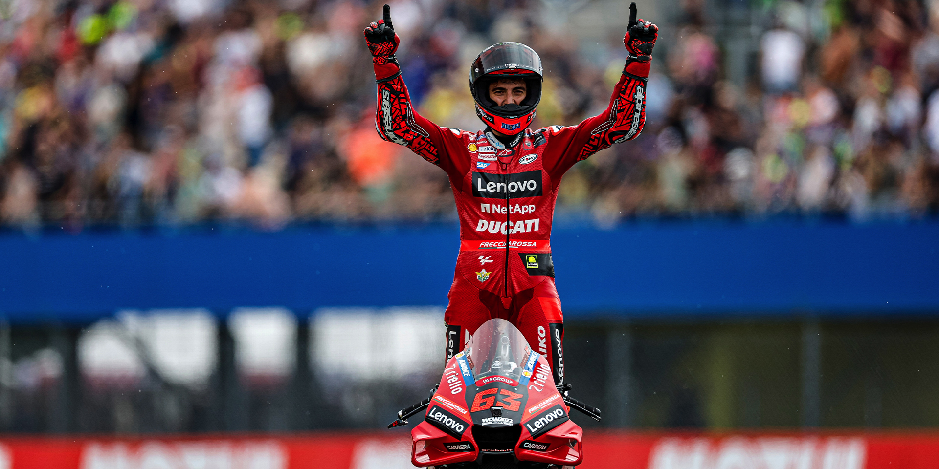 Pecco Bagnaia takes an incredible victory in Assen and secures the ...