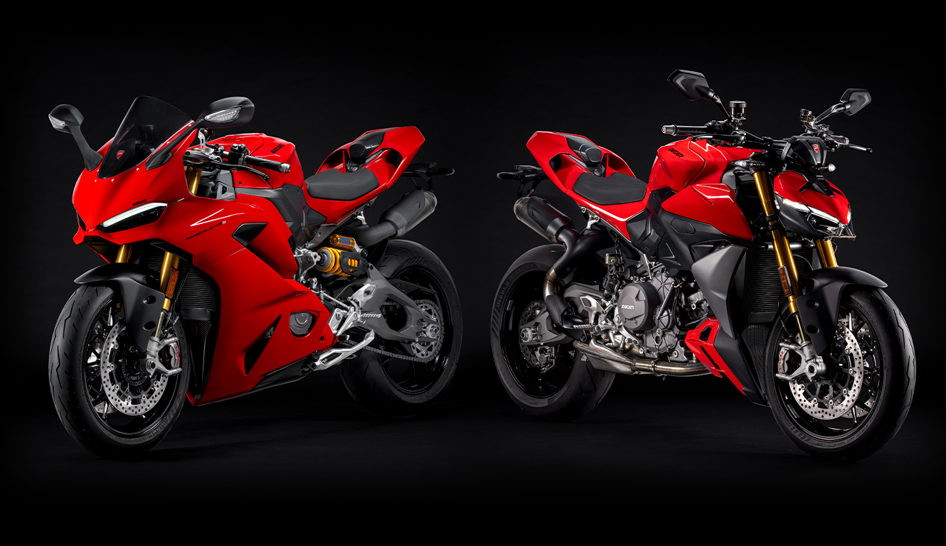 Ducati presents the new Panigale V2 and Streetfighter V2
