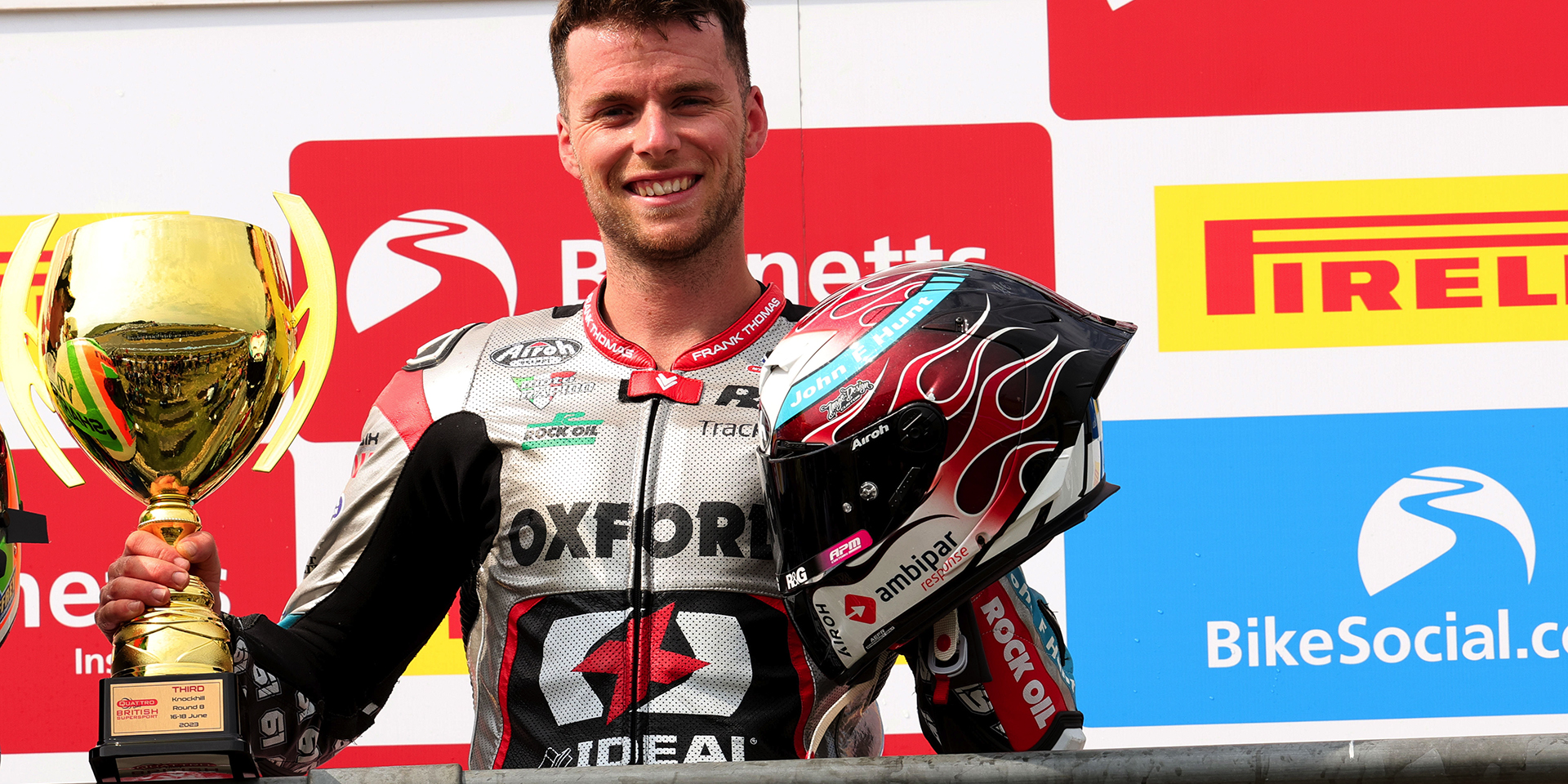 Ben Currie on the box at Knockhill