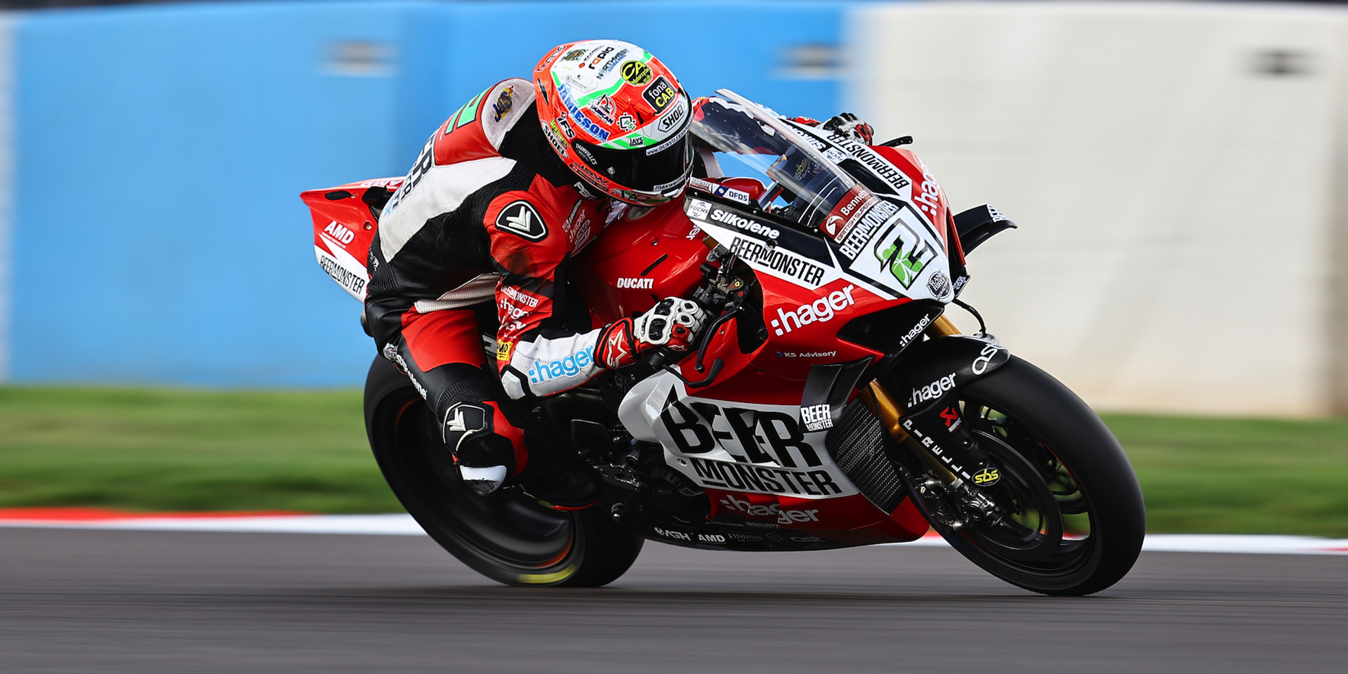 Donington disappointment for BeerMonster Ducati