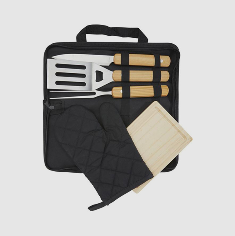 Gratar 5-piece BBQ set | Pixartprinting