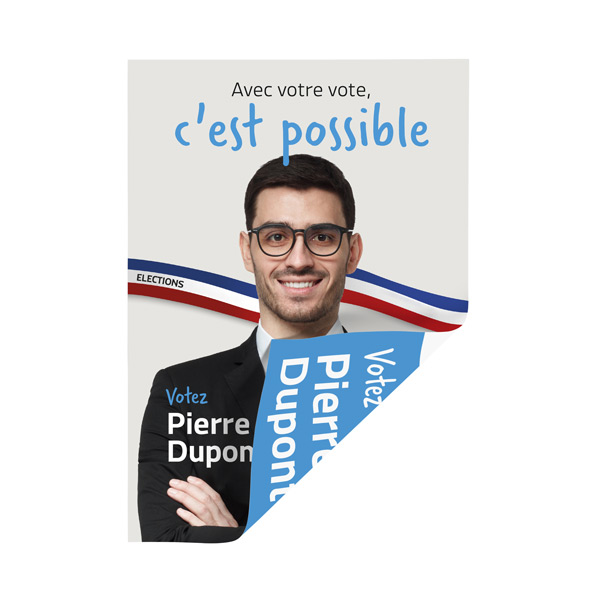 Affiches électorales d'intérieur | Pixartprinting