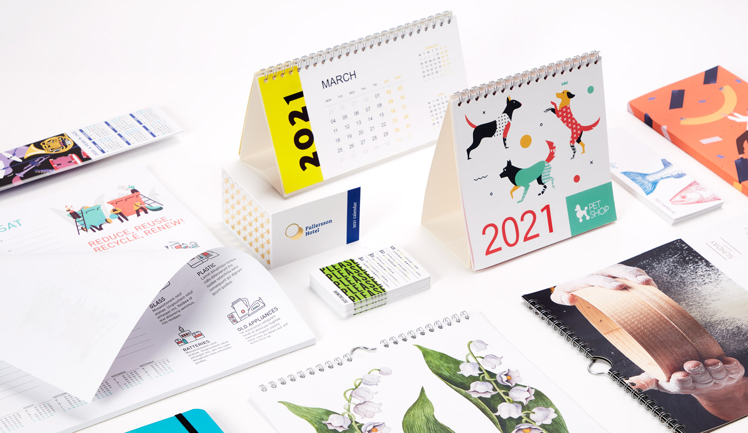Calendários personalizados 2021 | Pixartprinting