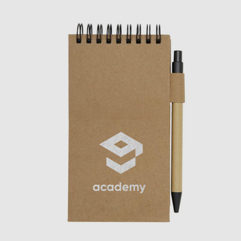 Flipper sticky notepad with ballpoint pen | Pixartprinting