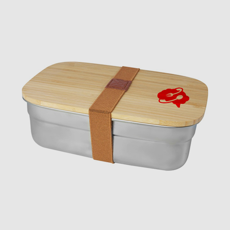 Tite lunch box with bamboo lid | Pixartprinting