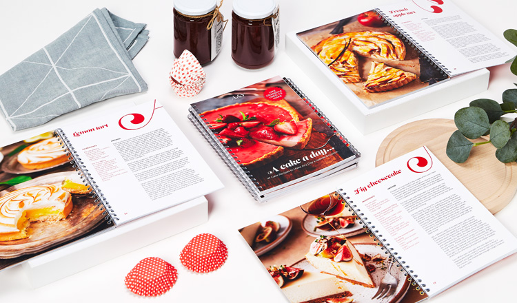 Custom recipe book printing | Pixartprinting
