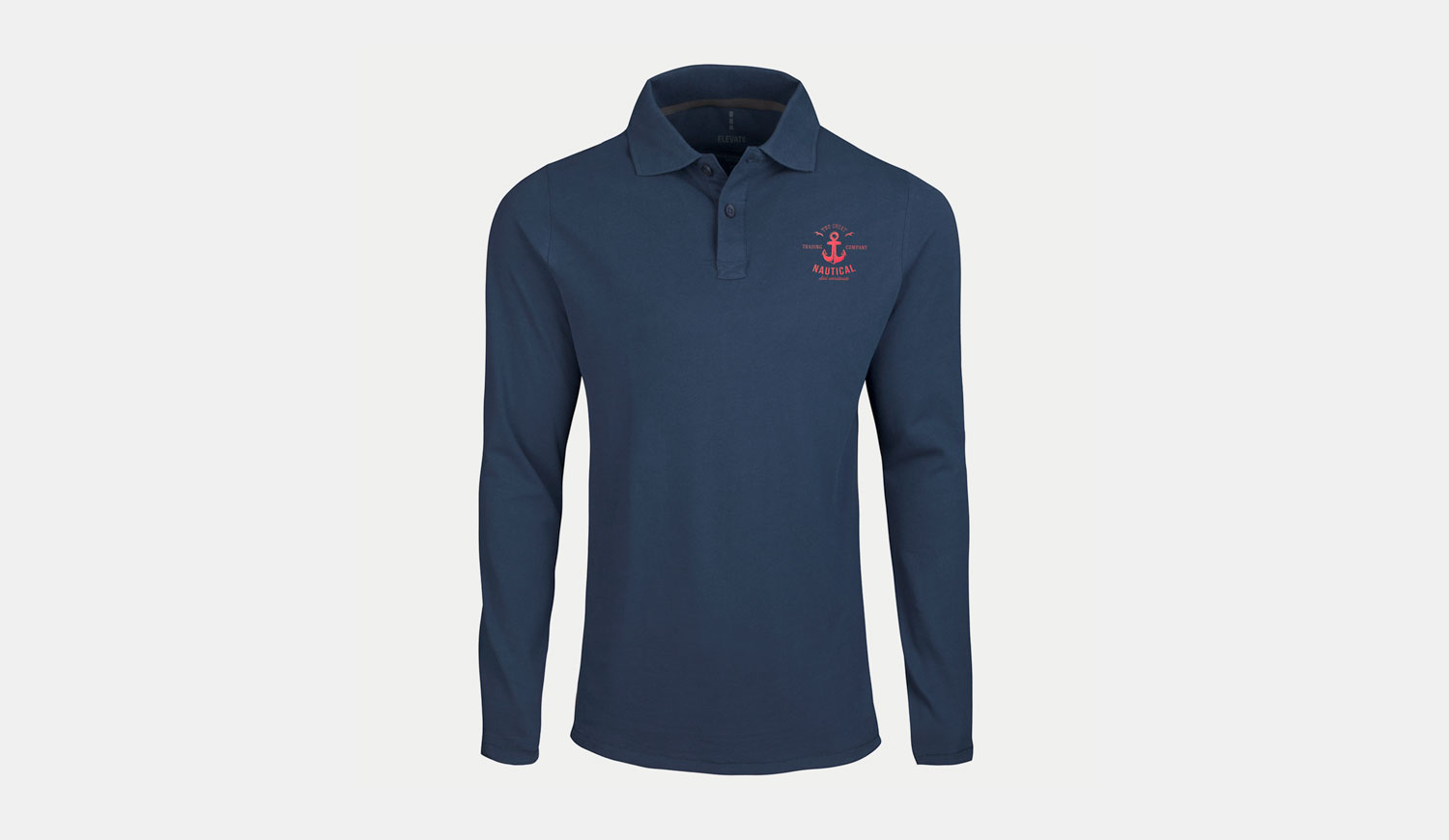 Oakville Long-Sleeve men's Polo Shirt | Pixartprinting