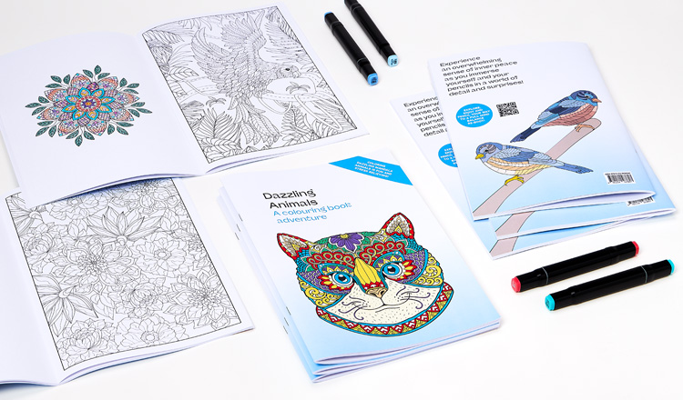 Custom colouring book printing | Pixartprinting