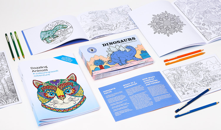 Custom colouring book printing | Pixartprinting