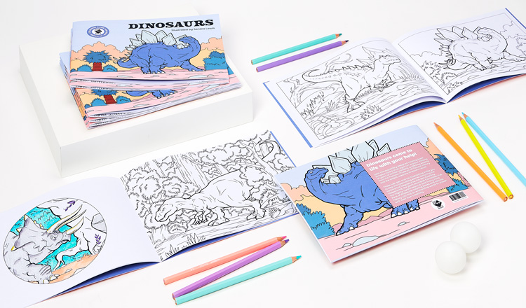 Custom colouring book printing | Pixartprinting