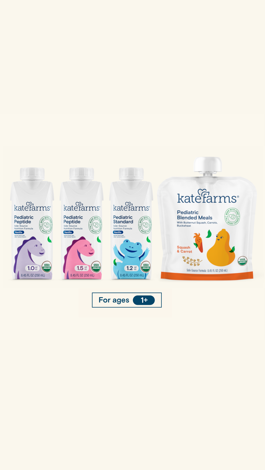 Kate Farms Pediatric Formulas