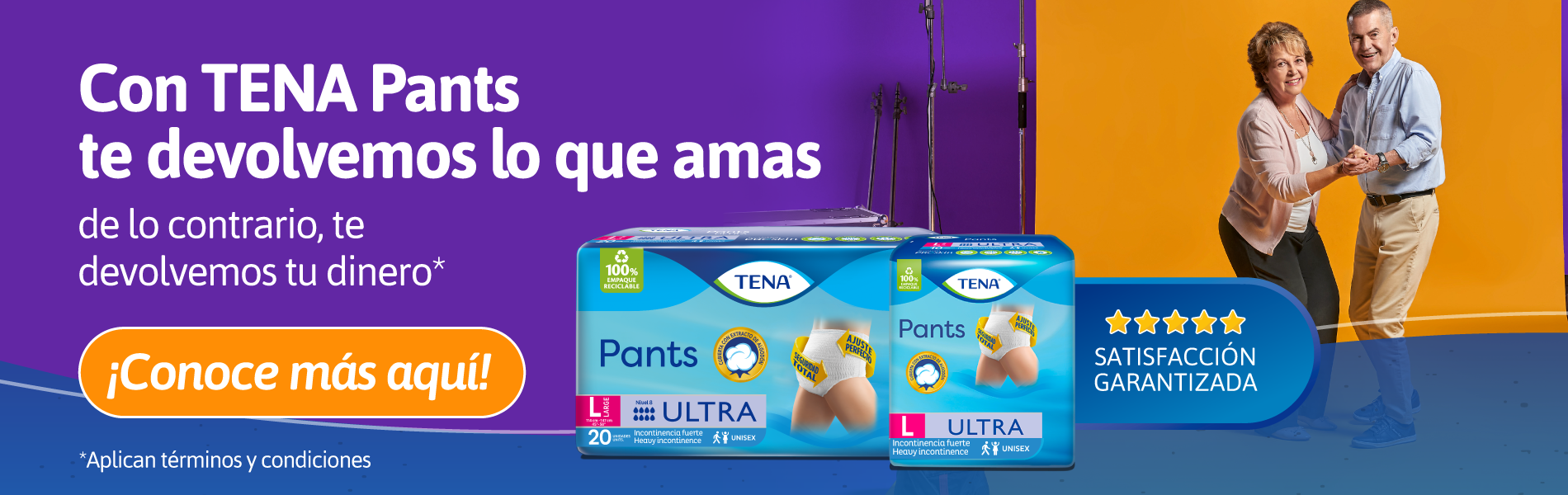 En TENA Puerto Rico somos expertos en el cuidado integral del adulto