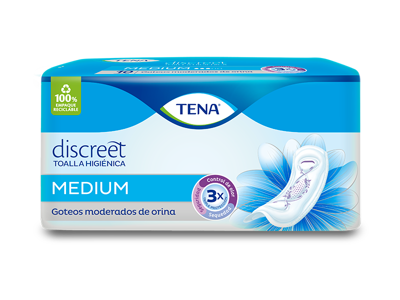 Toalla Higiénica Discreet Medium - TENA
