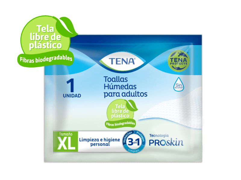 Nuevas Toallas Húmedas 3 en 1 - TENA