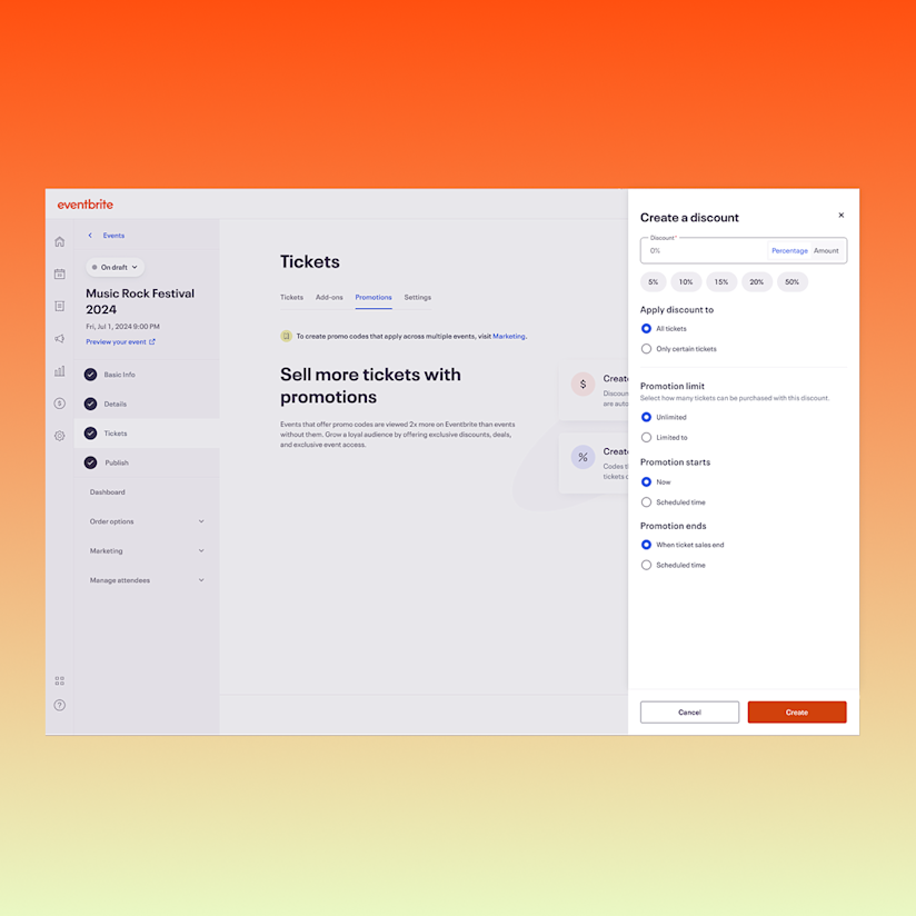 Create Event Promo Codes and Grow Your Ticket Sales | Eventbrite