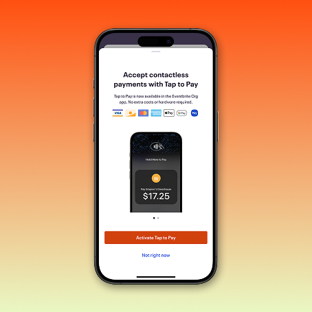 Tap to Pay: Organize Events with Contactless Payments | Eventbrite ...
