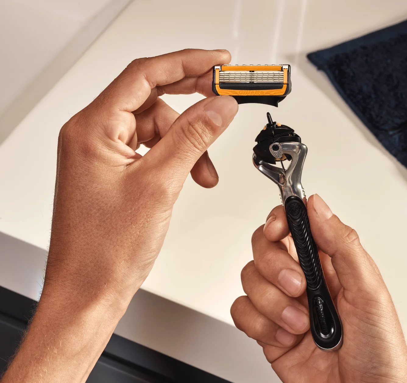 ProShield rakhyvel reservdelar med smörjremsor | Gillette SE
