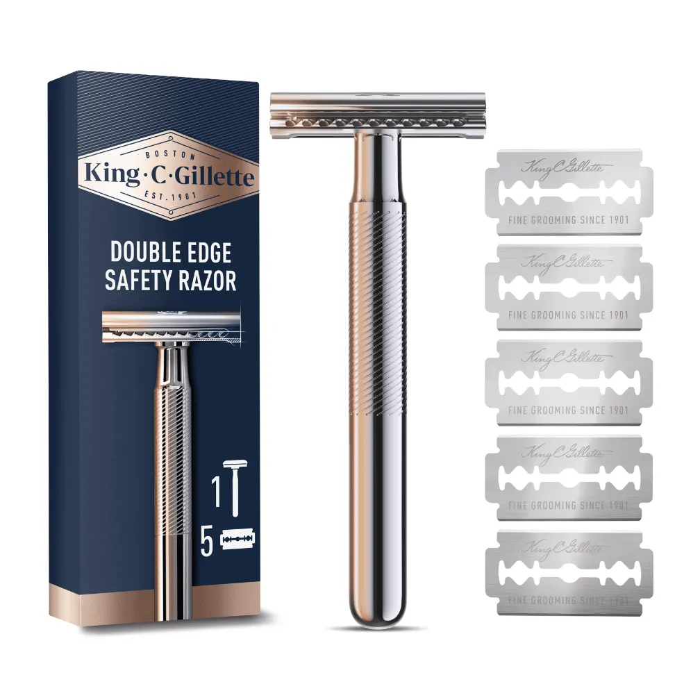 King C. Gillette dubbeleggad säkerhetshyvel | Gillette SE
