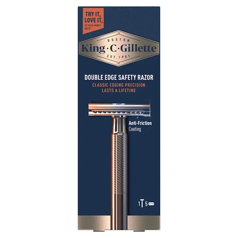 King C. Gillette dubbeleggad säkerhetshyvel | Gillette SE