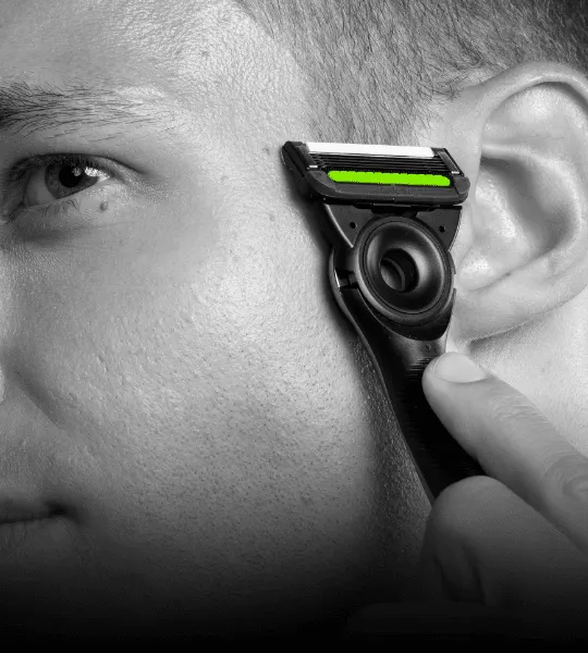 Gillette Labs exfolierande rakhyvel och refill rakblad för män ...