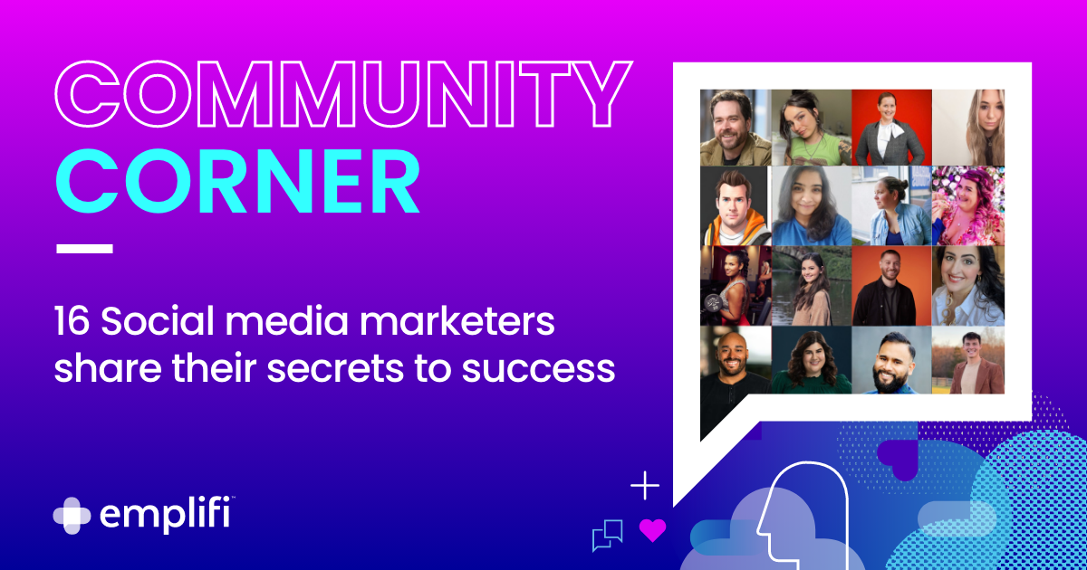 Community Corner: 16 social media managers share their secrets to ...