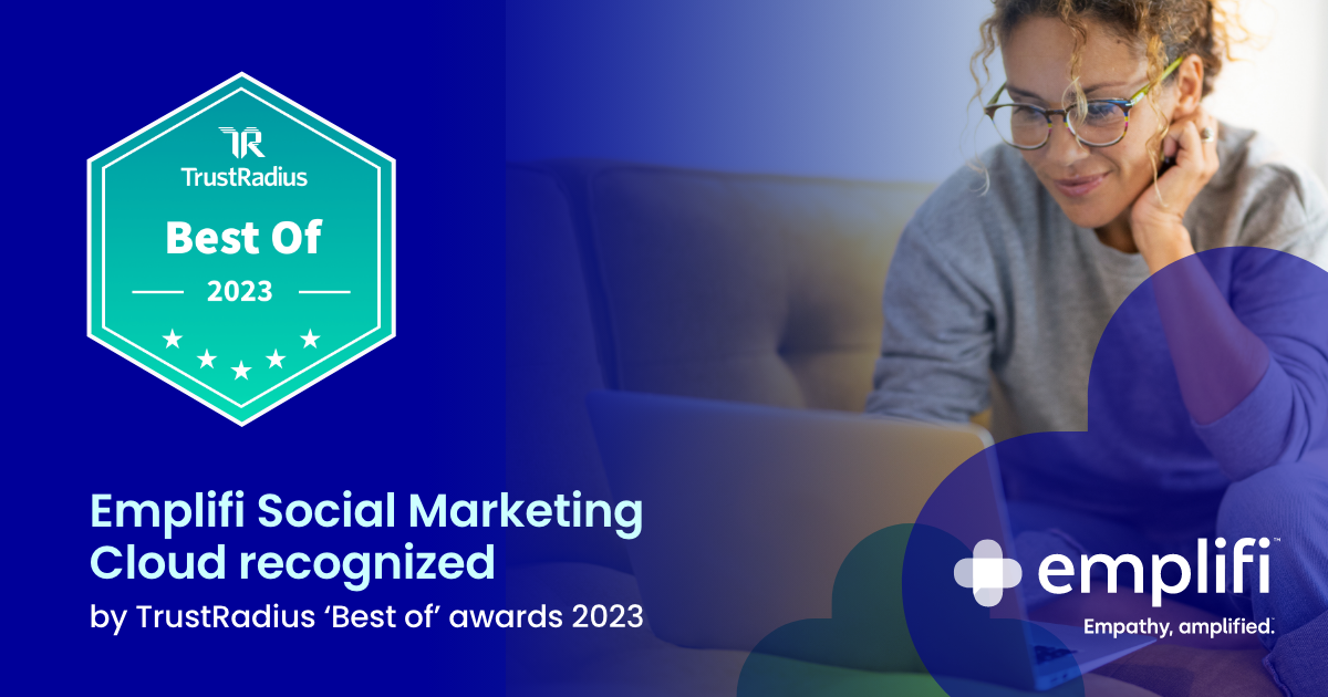 Emplifi Social Marketing Cloud Recognized by TrustRadius ‘Best Of ...
