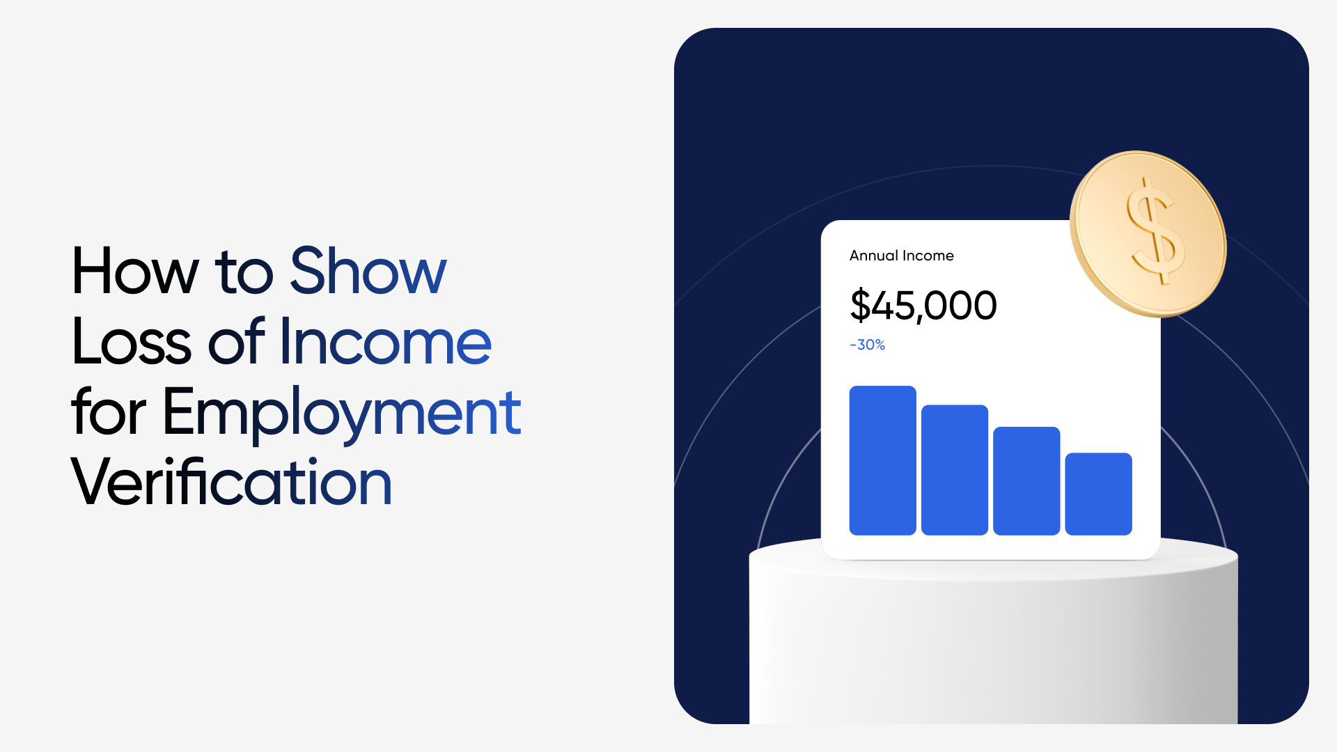 Showing Income Loss in Employment Verification | Truv