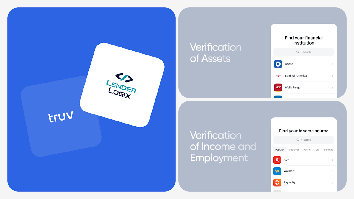 Truv Expands LenderLogix Integration With Verification of | Truv