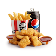 10 Nugget Combo 8 Double Tender Burger Combo 7 Double Burger Meal