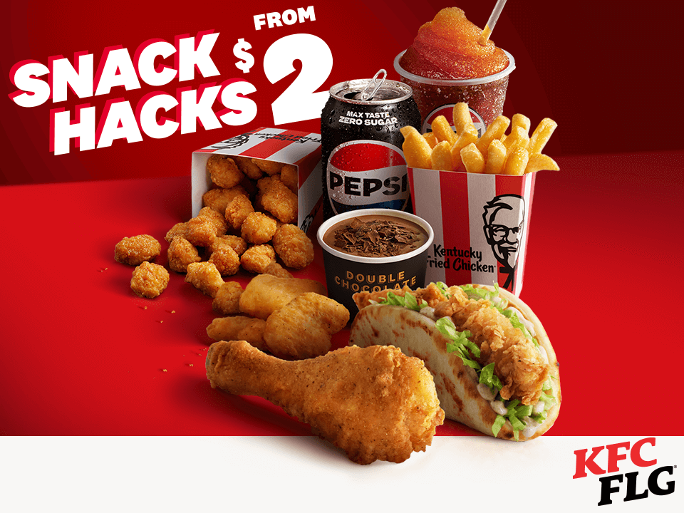 SNACK HACKS | KFC SNACK HACKS Menu