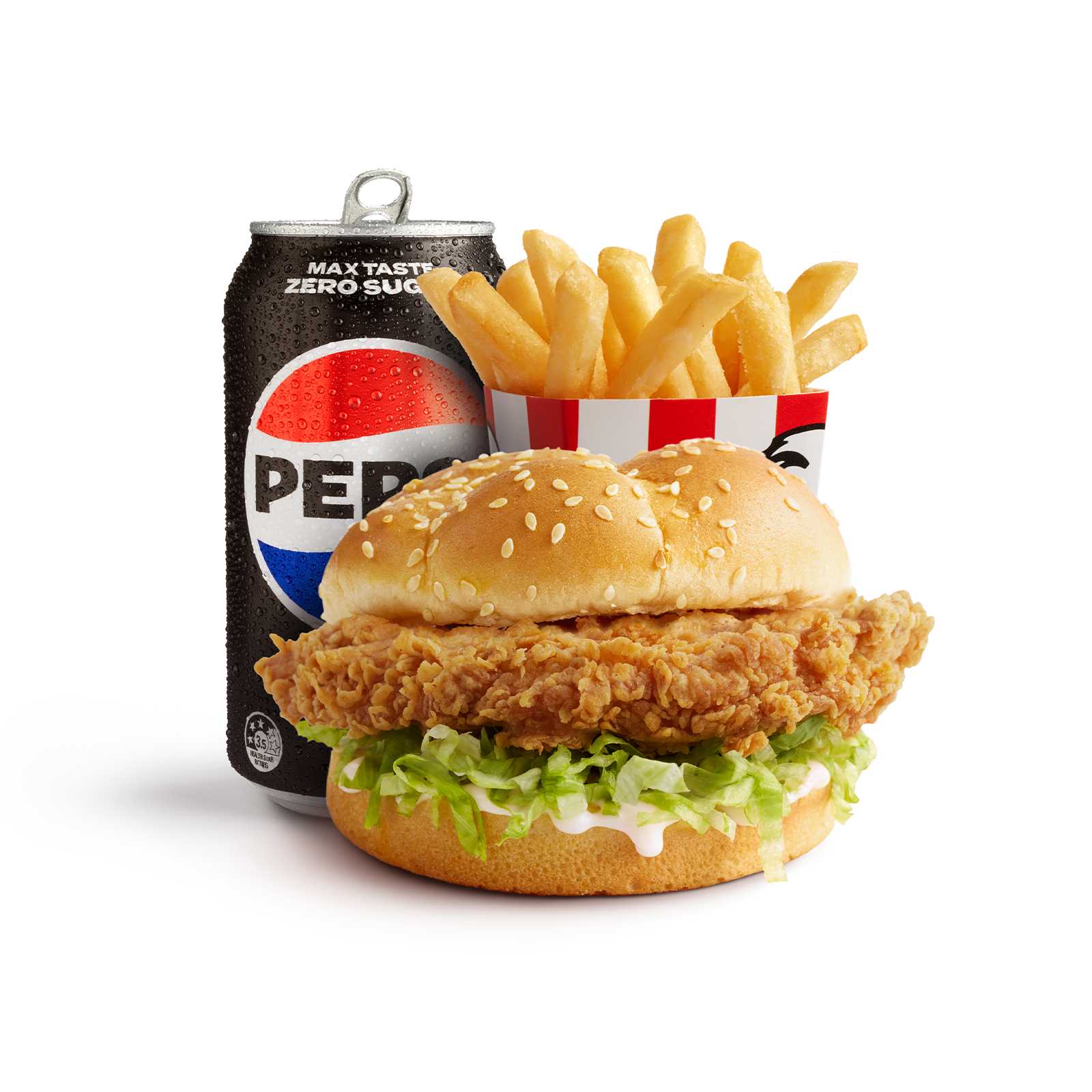 Original Crispy Burger Combo | BURGERS | KFC Menu