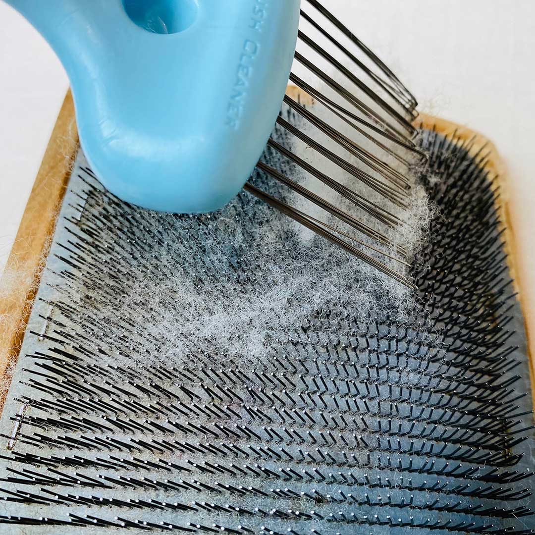 Cleaner Carding: How to Keep Your Handcards Spick-and-Span | Spin Off