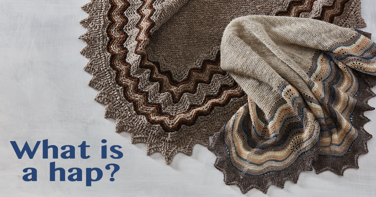 Knitted Shawl or Blanket: What is a Hap? | Spin Off