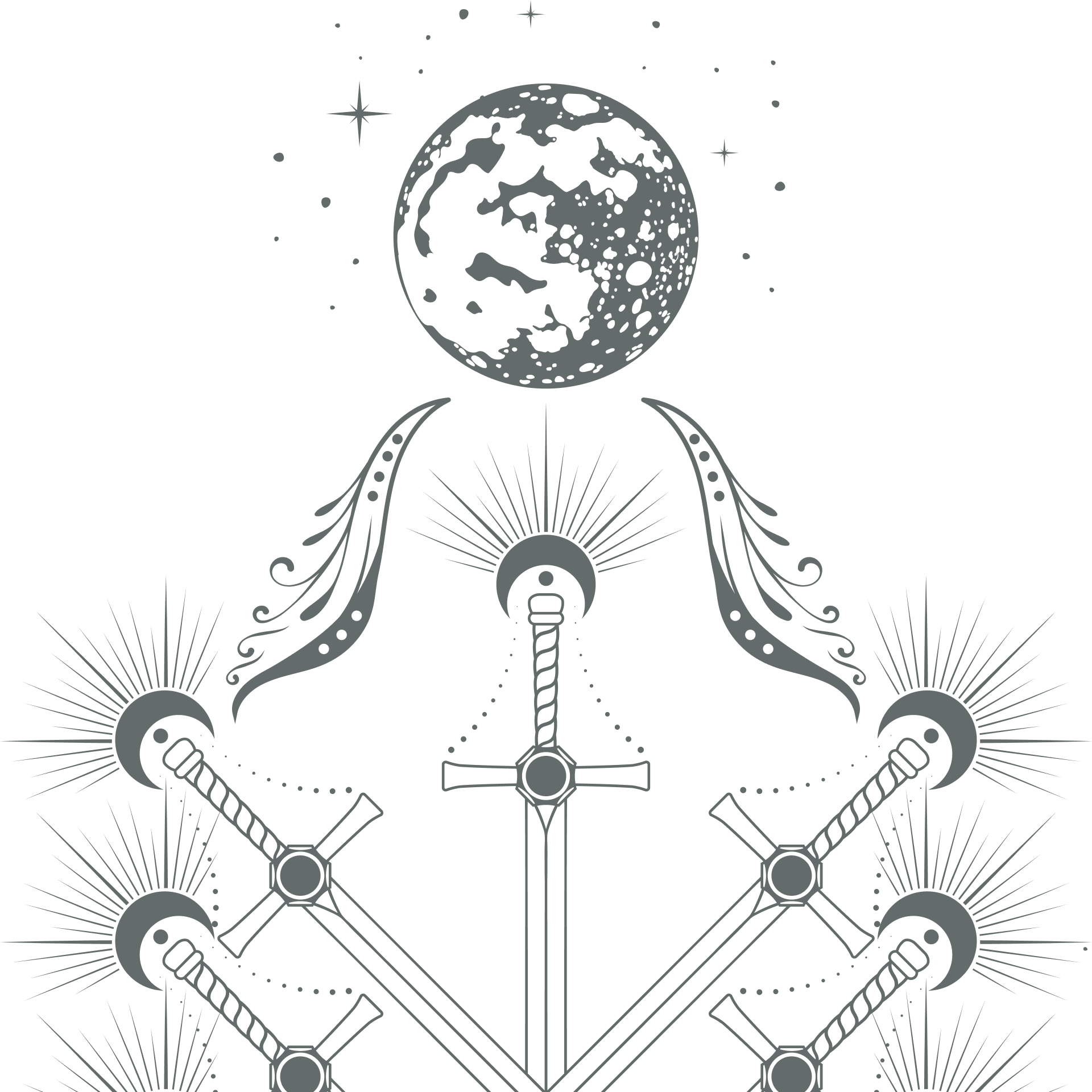Seven of Swords Tarot Card Meaning and Keywords