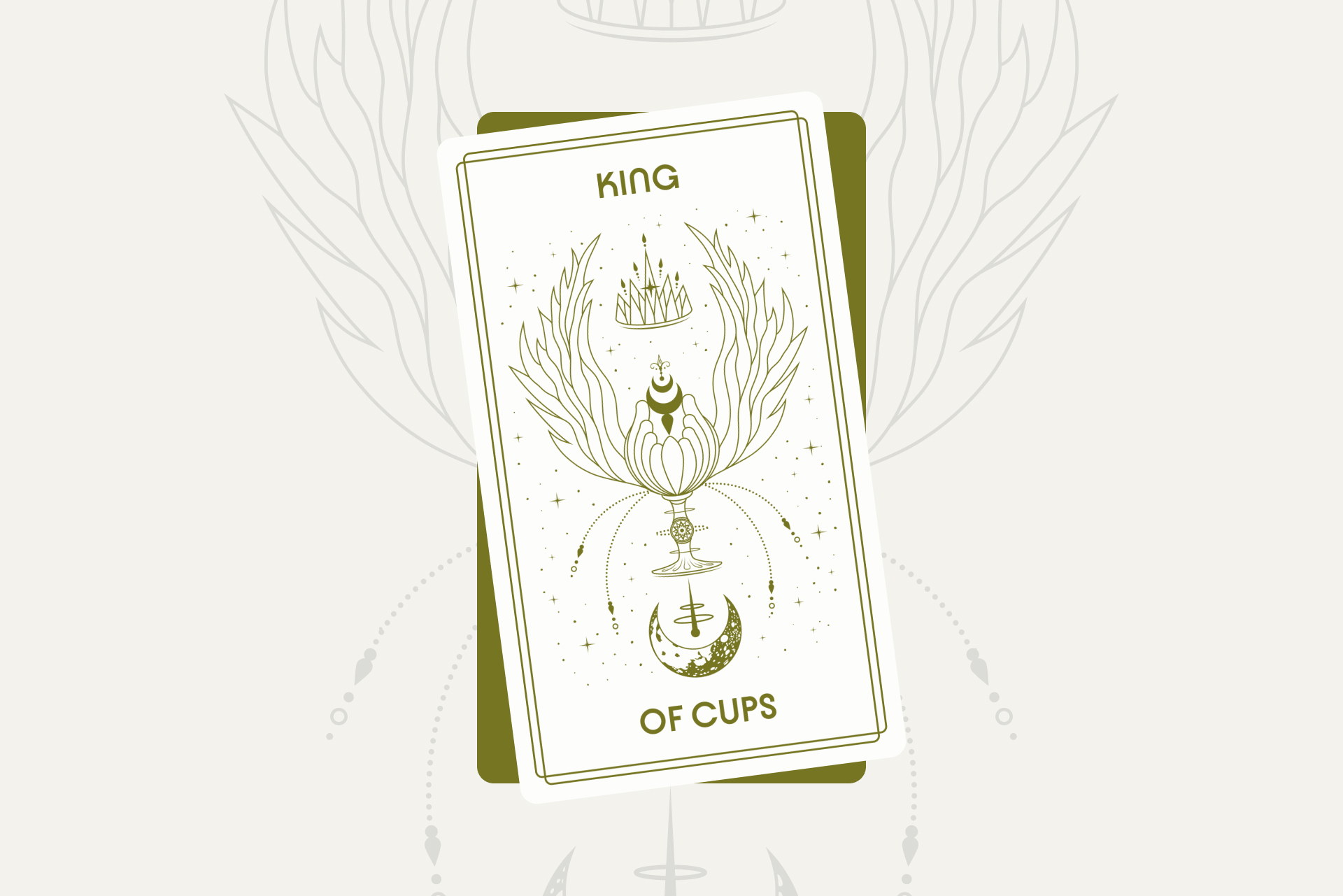 King of Cups Tarot Card Meaning and Keywords