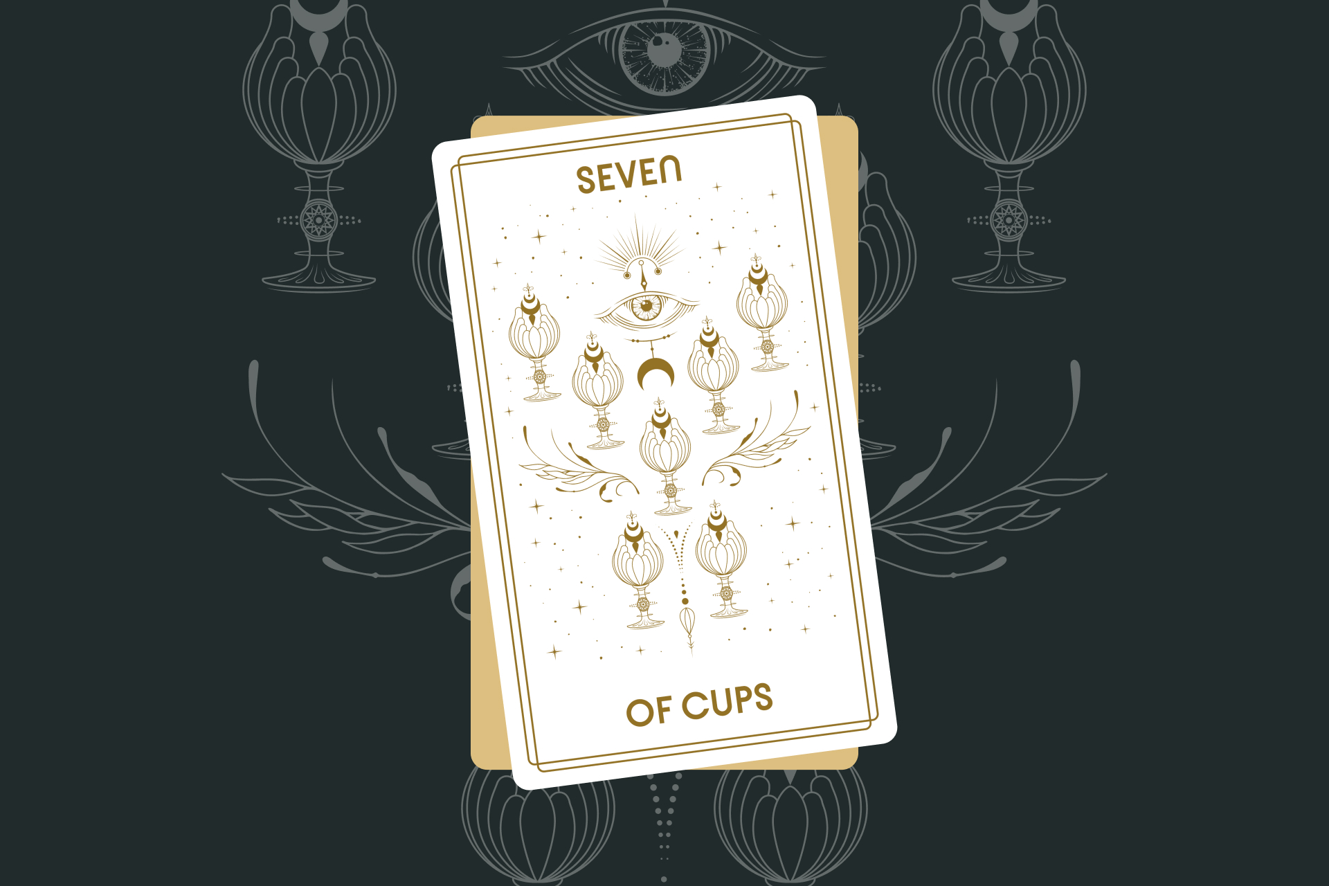 Seven of Cups Tarot Card Meaning and Keywords