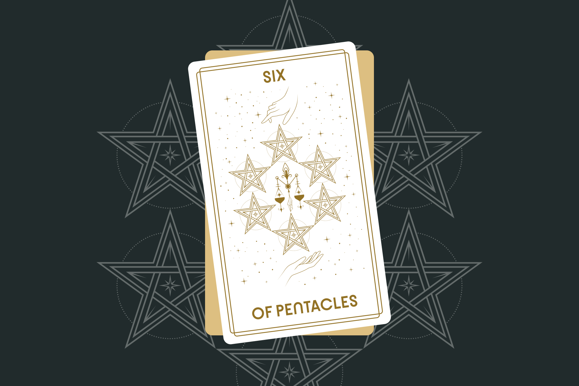 Six of Pentacles Tarot Card Meaning and Keywords