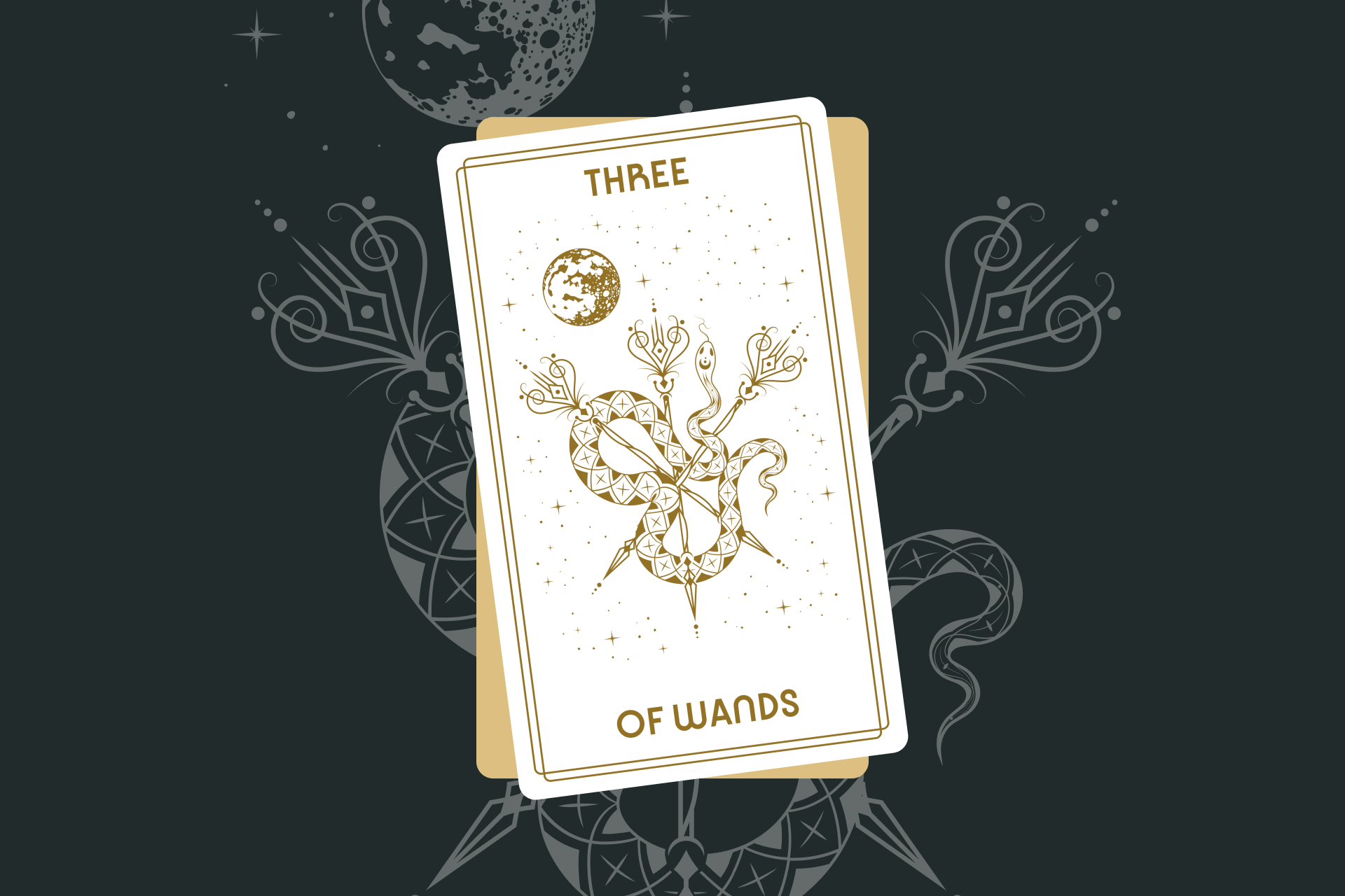 Three of Wands Tarot Card Meaning and Keywords
