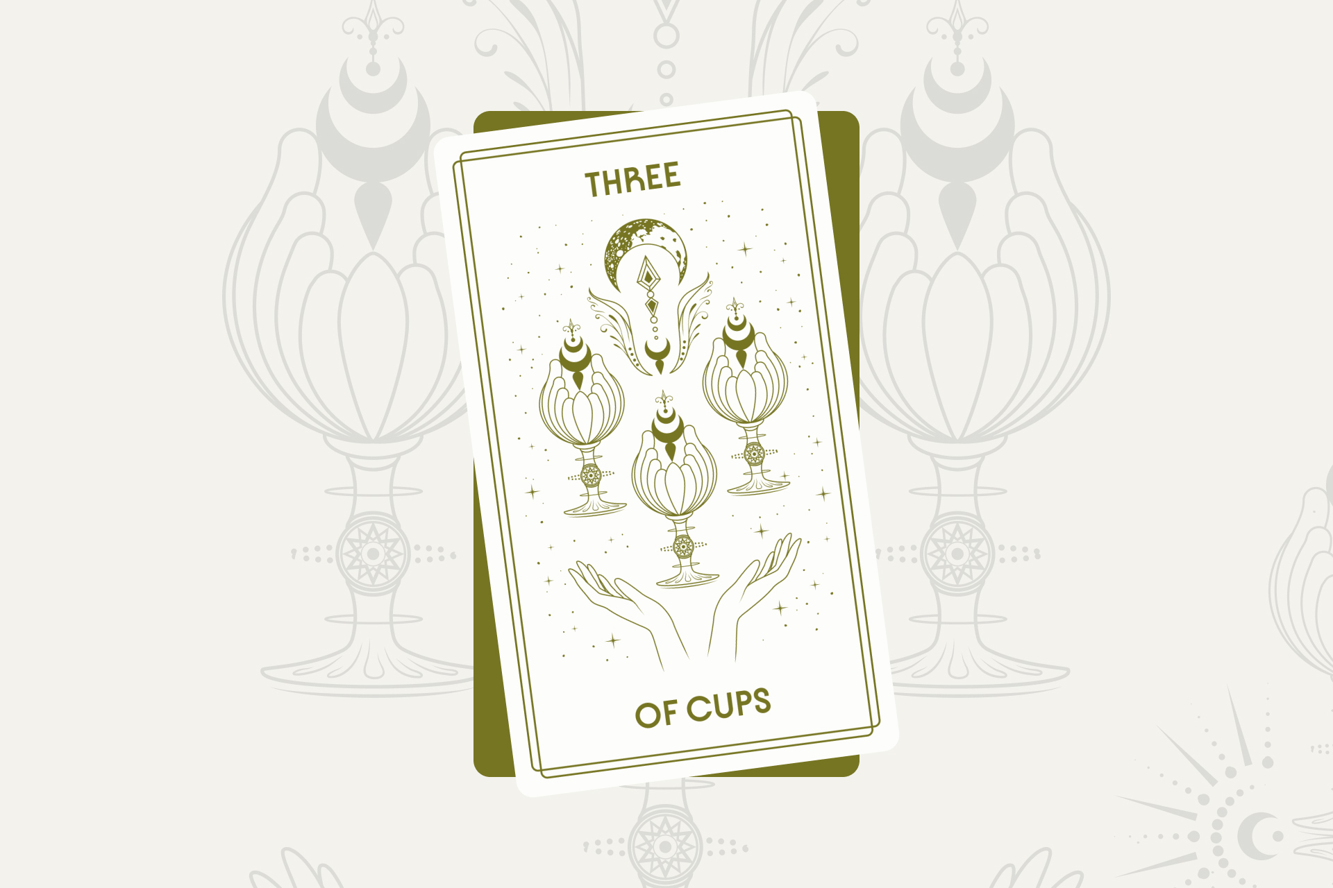 Three of Cups Tarot Card Meaning and Keywords