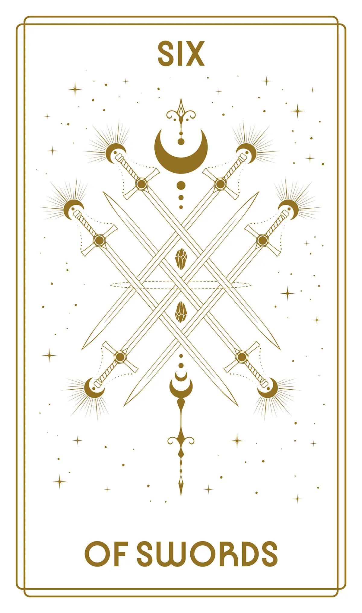 Six of Swords Tarot Card Meaning and Keywords