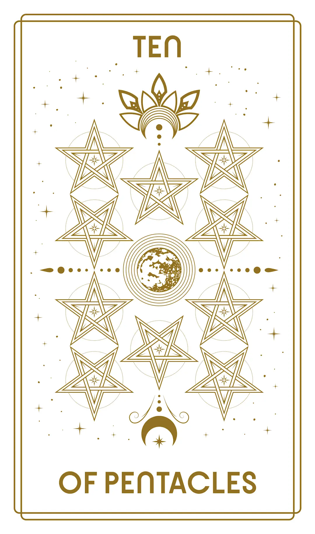 Ten of Pentacles Tarot Card Meaning and Keywords