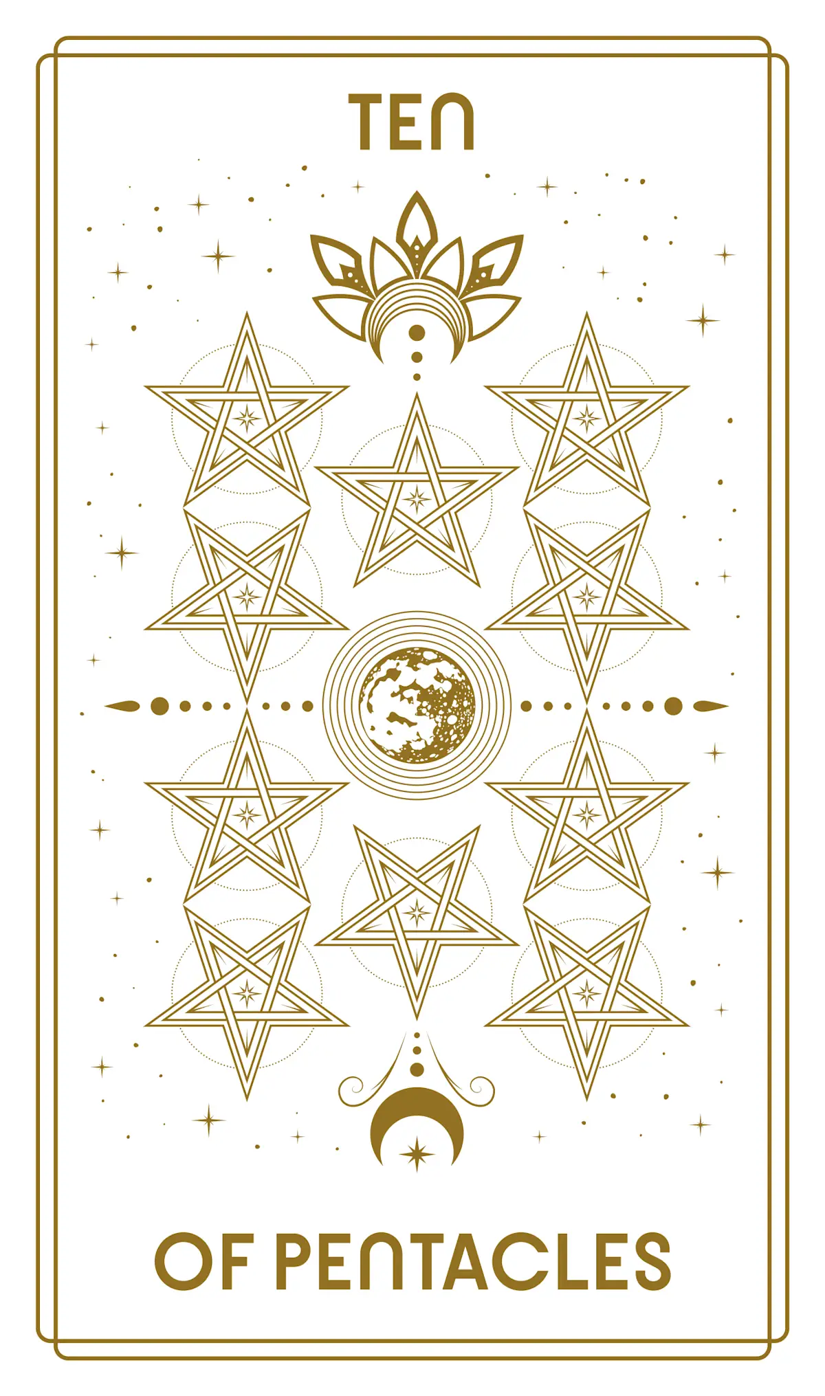 Ten of Pentacles Tarot Card Meaning and Keywords