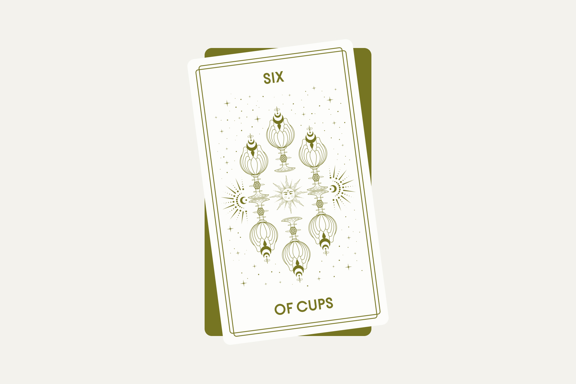Six of Cups Tarot Card Meaning and Keywords