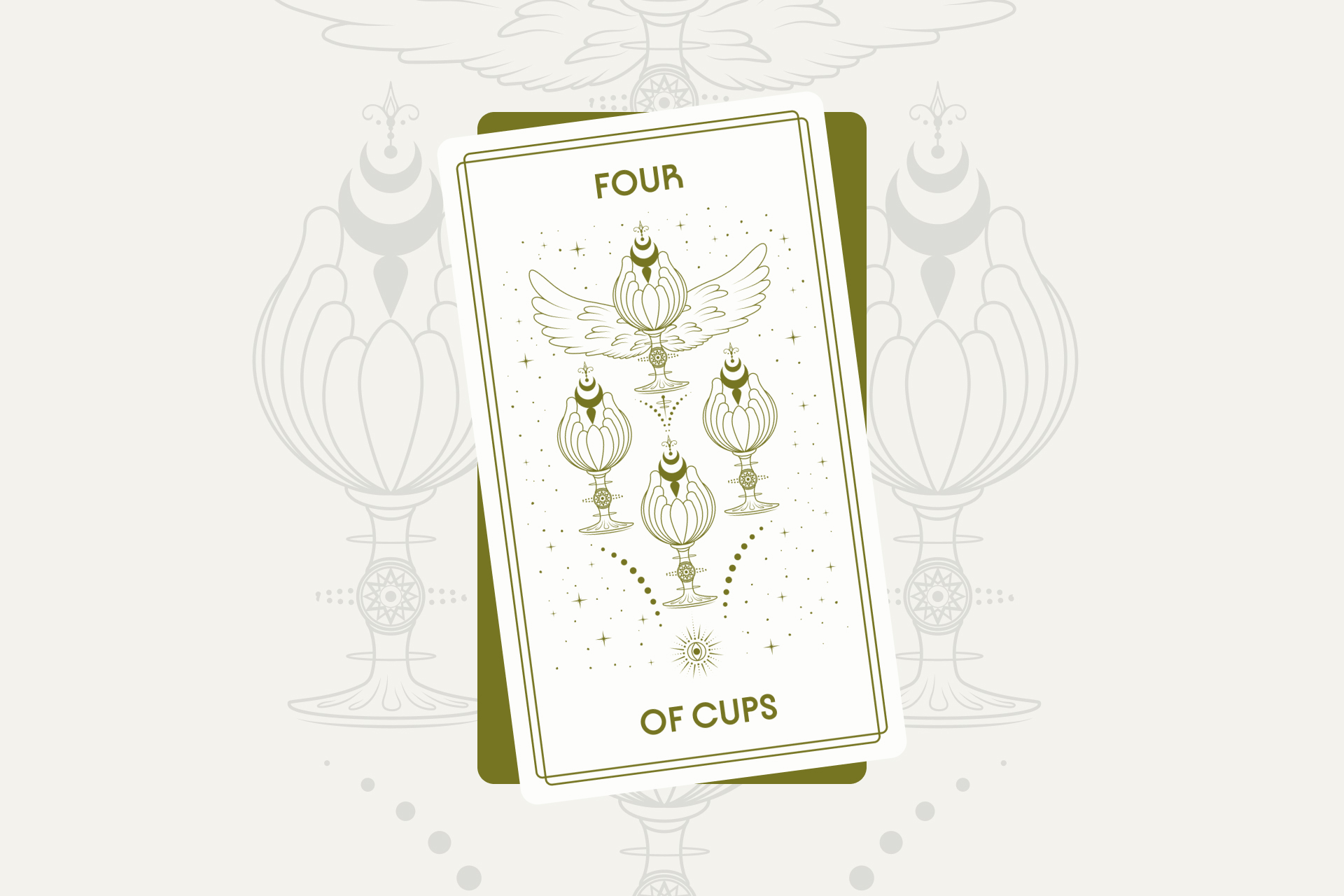 Four of Cups Tarot Card Meaning and Keywords