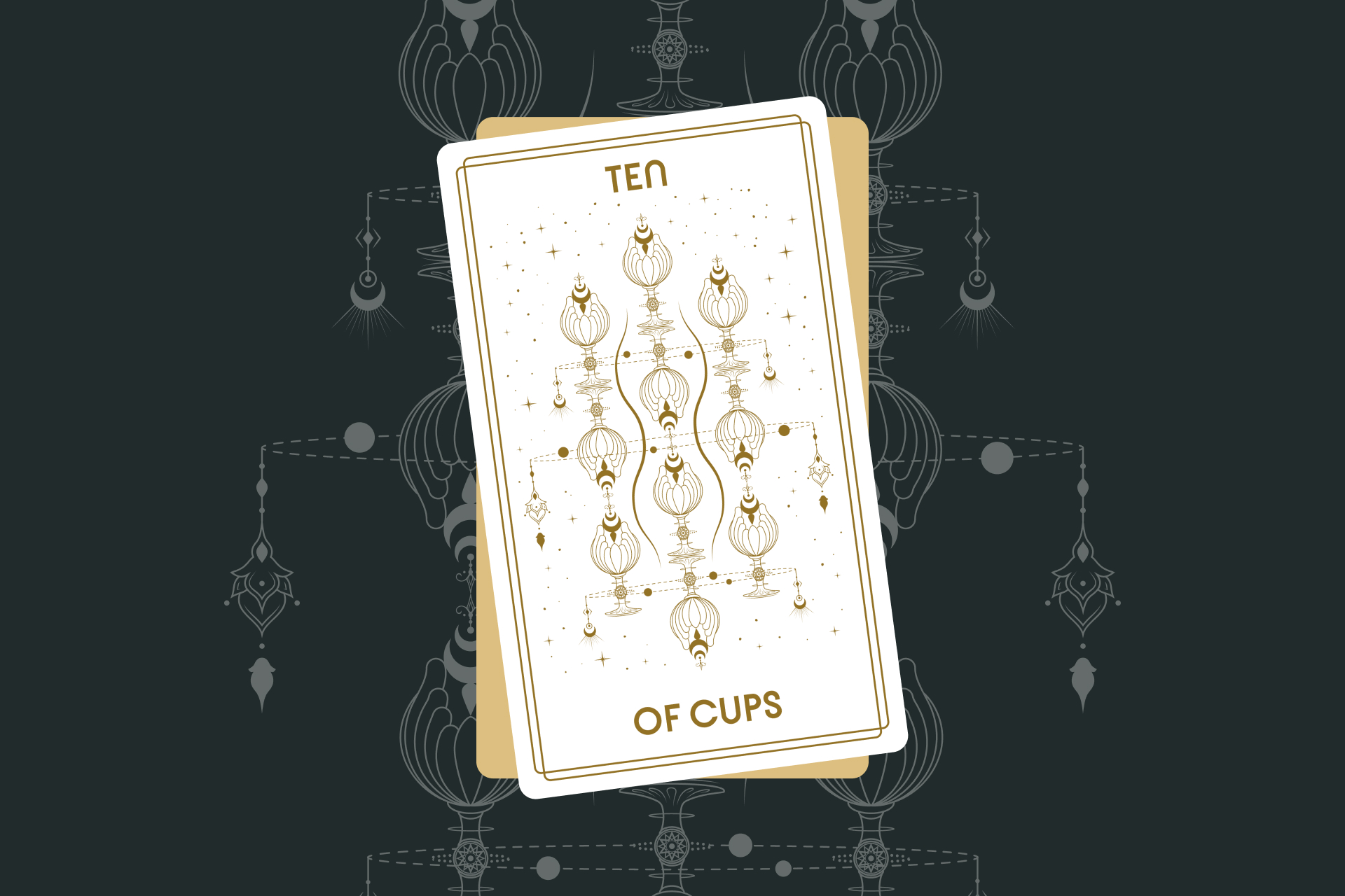 Ten of Cups Tarot Card Meaning and Keywords