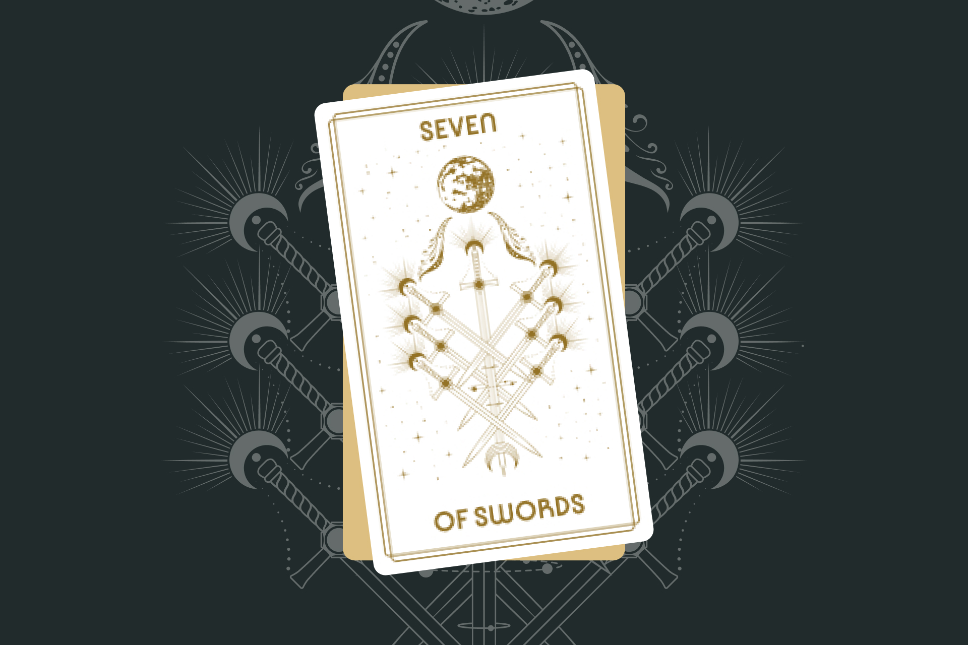 Seven of Swords Tarot Card Meaning and Keywords