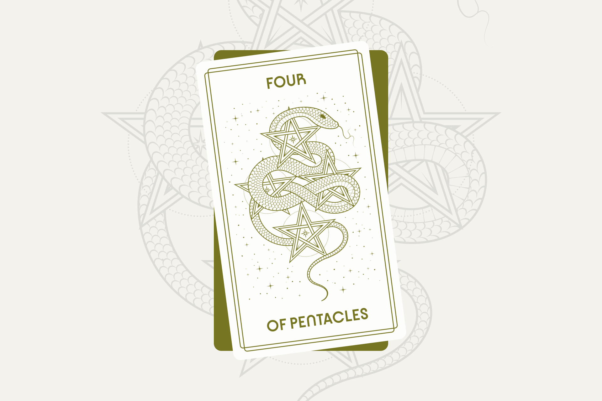 Four of Pentacles Tarot Card Meaning and Keywords