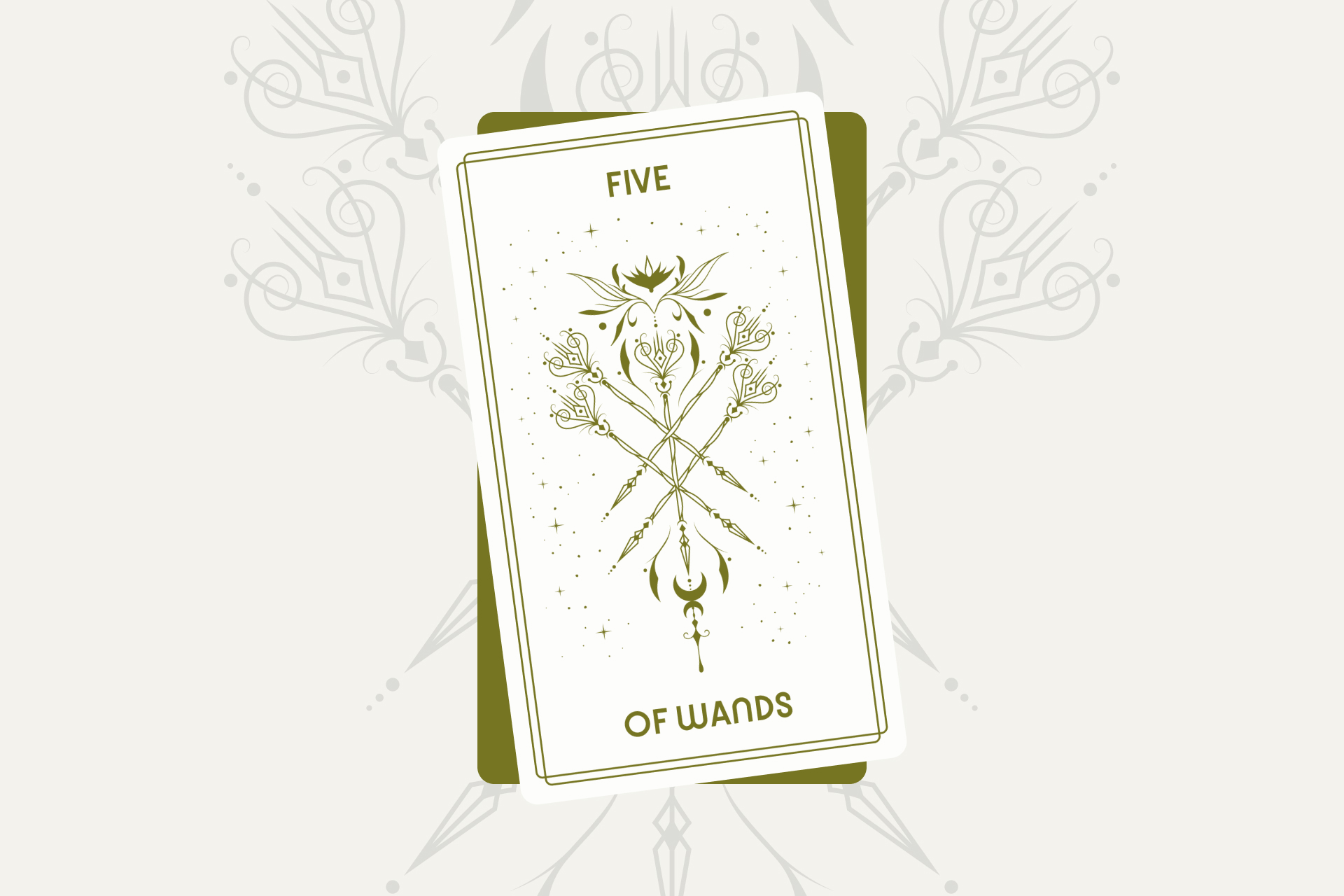 Five of Wands Tarot Card Meaning and Keywords